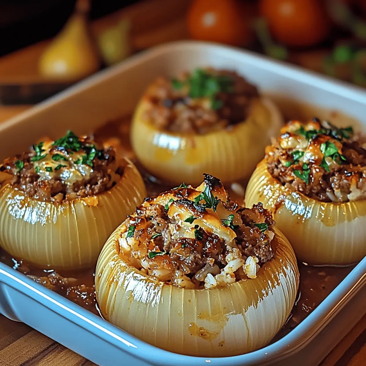 Irresistible Greek Stuffed Onions: A Cozy Mediterranean Comfort