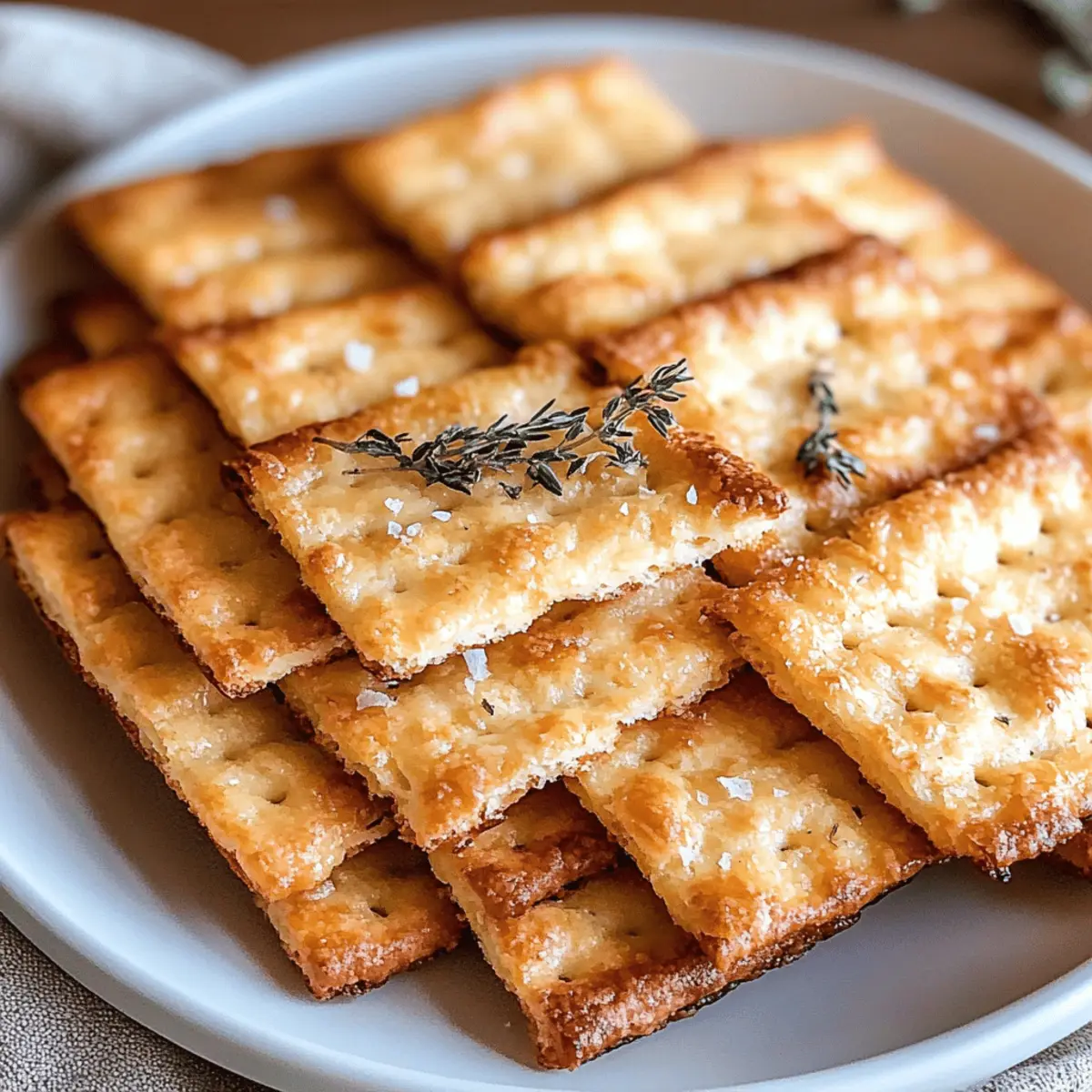 Irresistible Homemade Cheese Crackers: A Delicious Snack