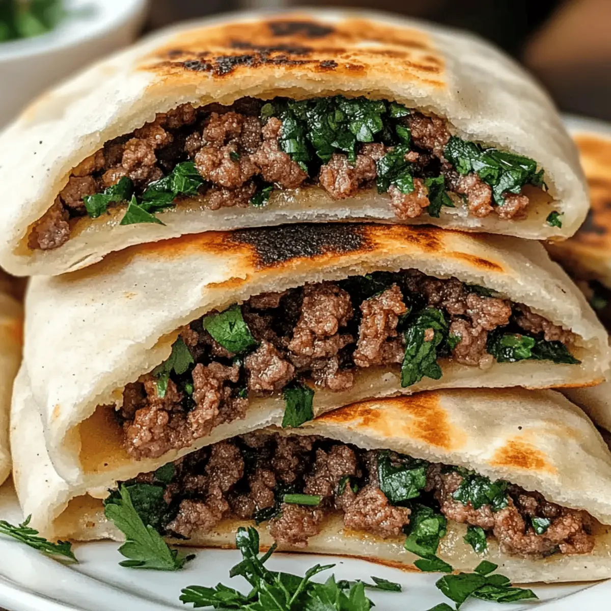 Irresistible Crispy Lebanese Arayes: Delicious Pita Pockets
