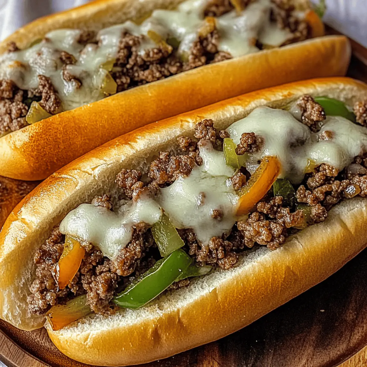 Irresistible Ground Beef Philly Cheesesteaks in 30 Minutes