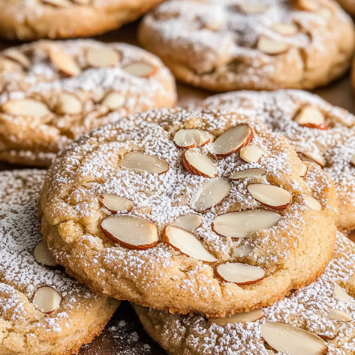 Irresistible Almond Cookies with Chewy Frangipane Centers
